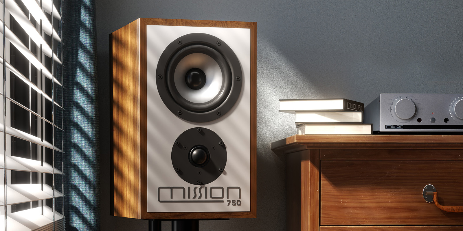 Mission 750 : enceintes Hi-Fi vintage et haute performance